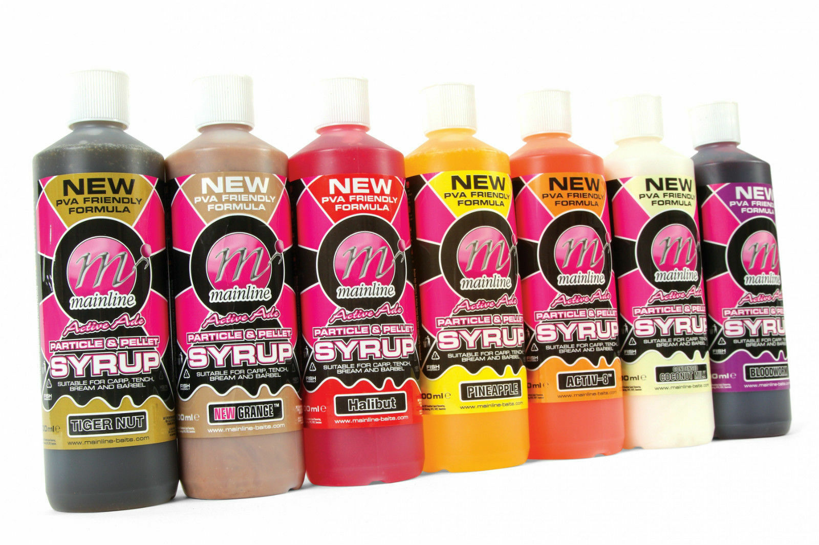 Mainline Liquid Particle and Pellet Syrup 500ml - Rybárske potreby RYBA