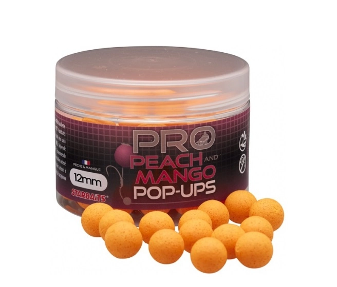 Starbaits Pop Up Boilies Pro Peach Mango 50g - Rybárske potreby RYBA